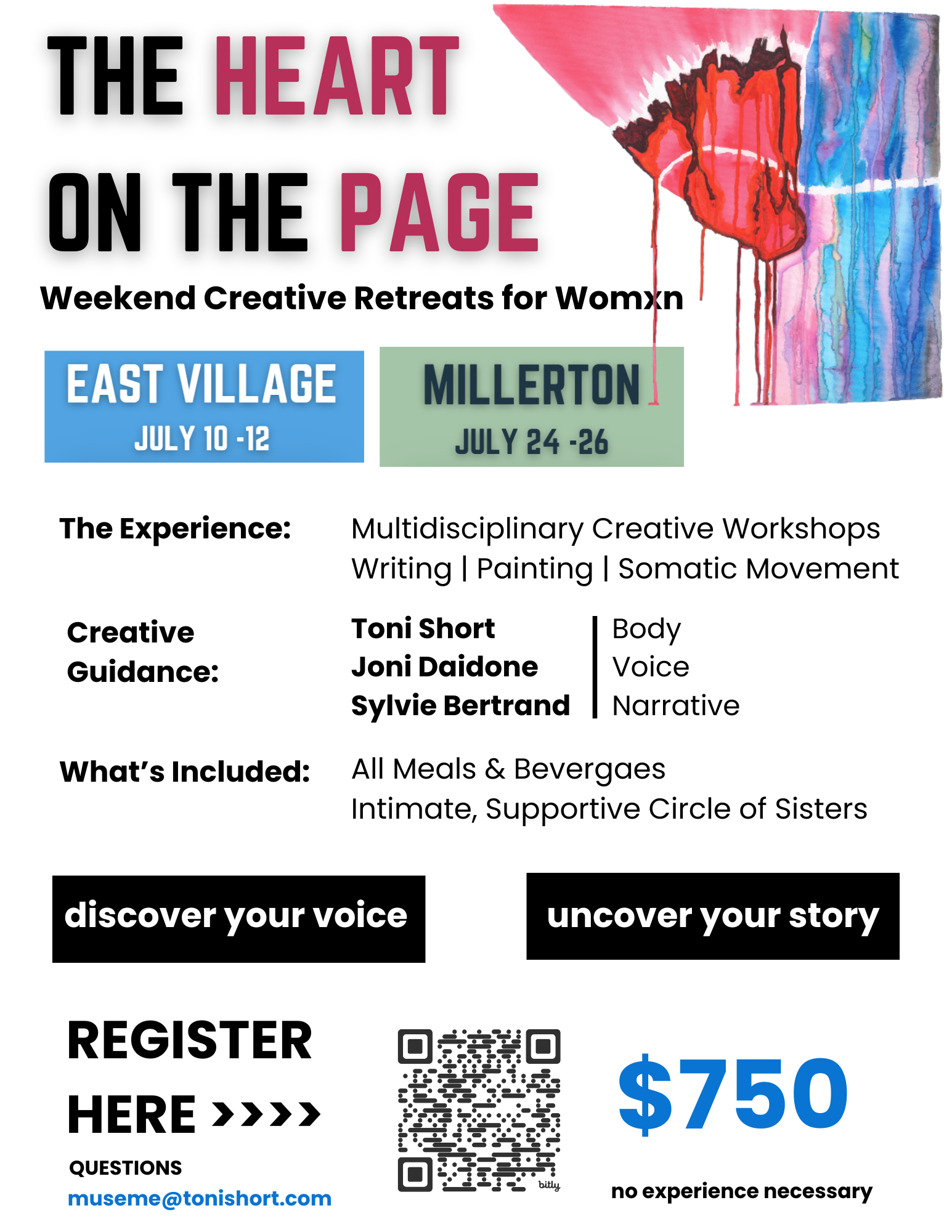Heart on the Page: Two Summer Retreats, Two Inspiring Settings | SV ...